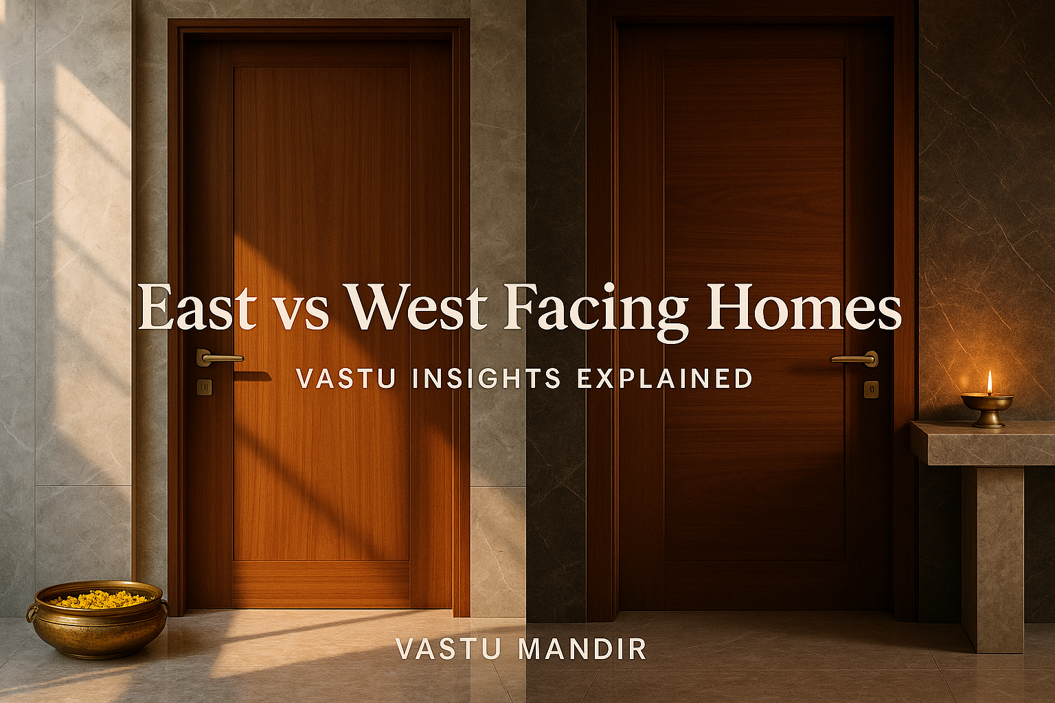 East vs. West Facing Homes: Vastu Insights for Modern Apartments ...