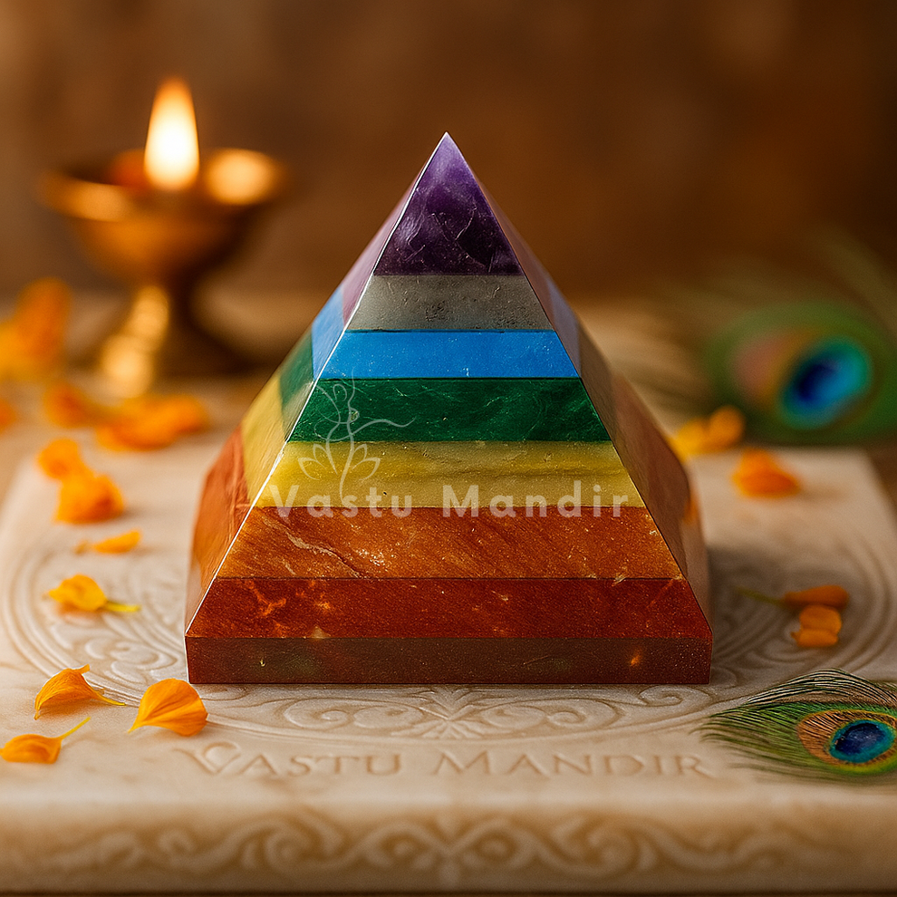 Buy Healing Crystal Pyramid for Energy Balance & Vastu Remedy – Vastu ...